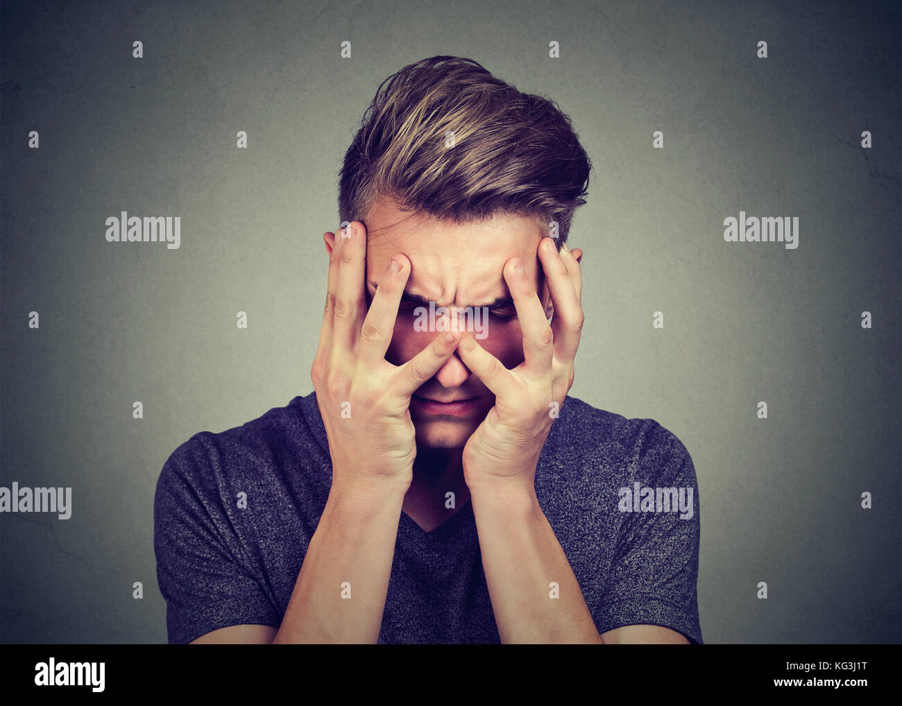 Anguish sadness hi-res stock photography and images - Alamy