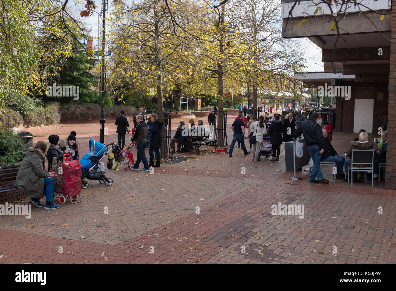 Bedworth Town Centre, Warwickshire, UK Stock Photo - Alamy
