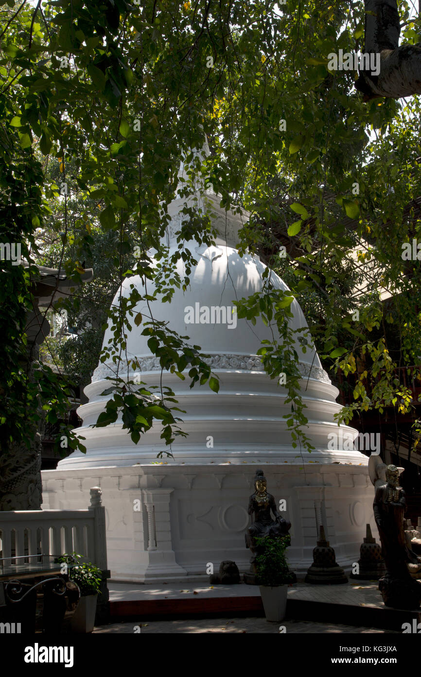 Colombo Sri Lanka Slave Island Gangaramaya Temple Dadoba with statues ...