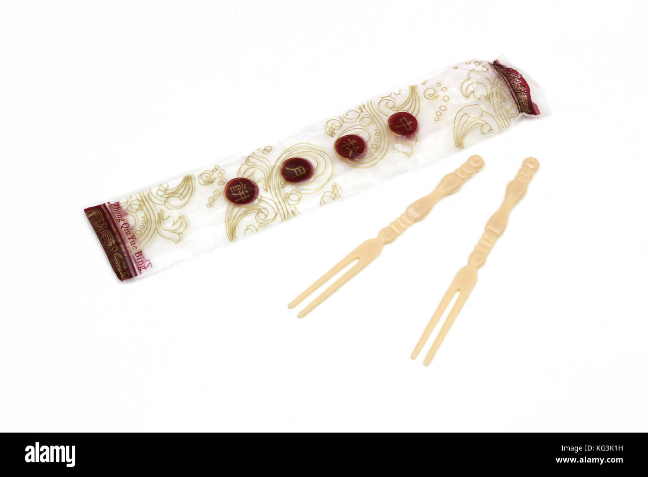 Chinese Plastic Forks Stock Photo - Alamy