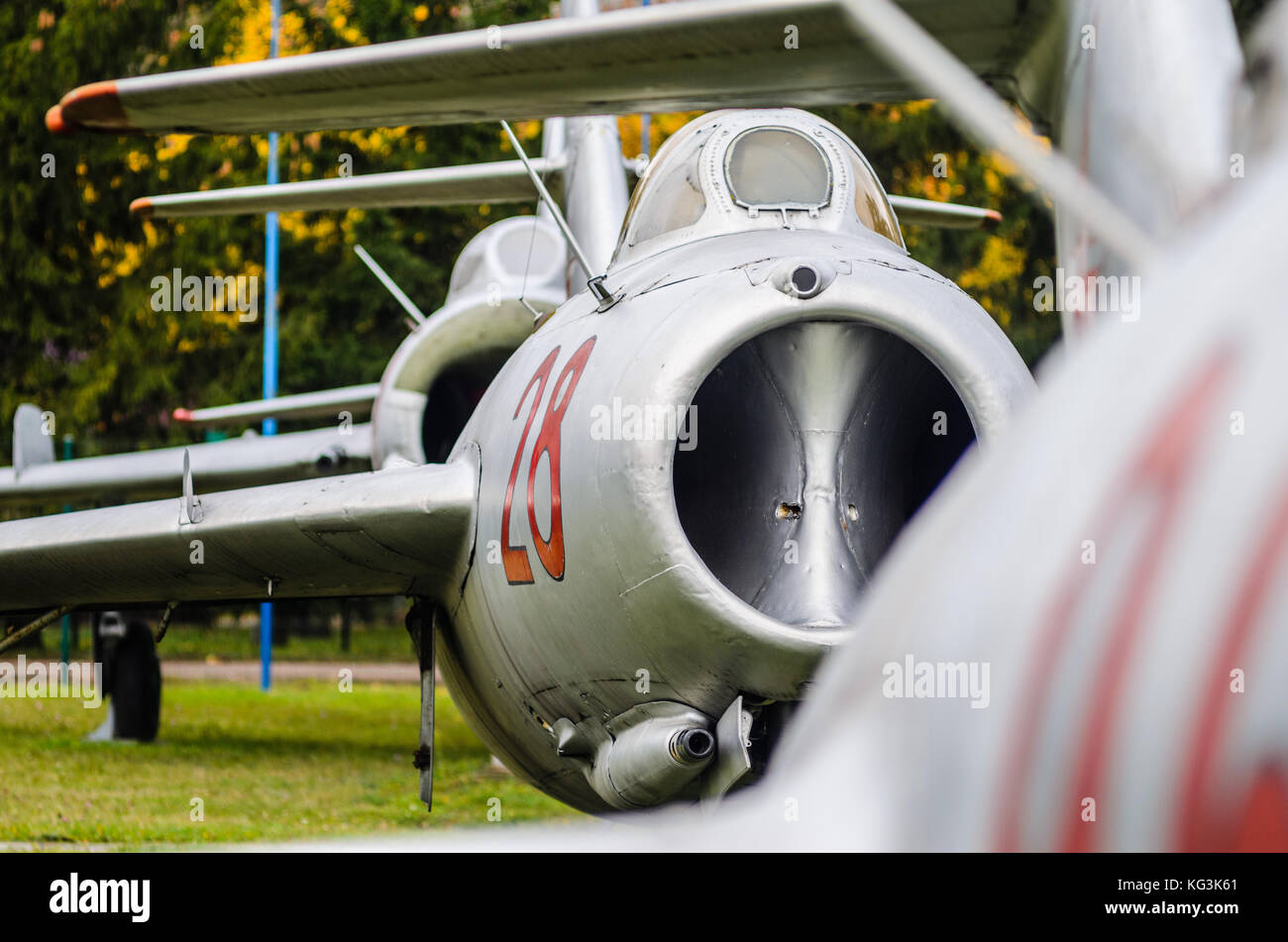 Mikoyan-Gurevich MiG-17. Jet fighter aircraft developed by Mikoyan ...