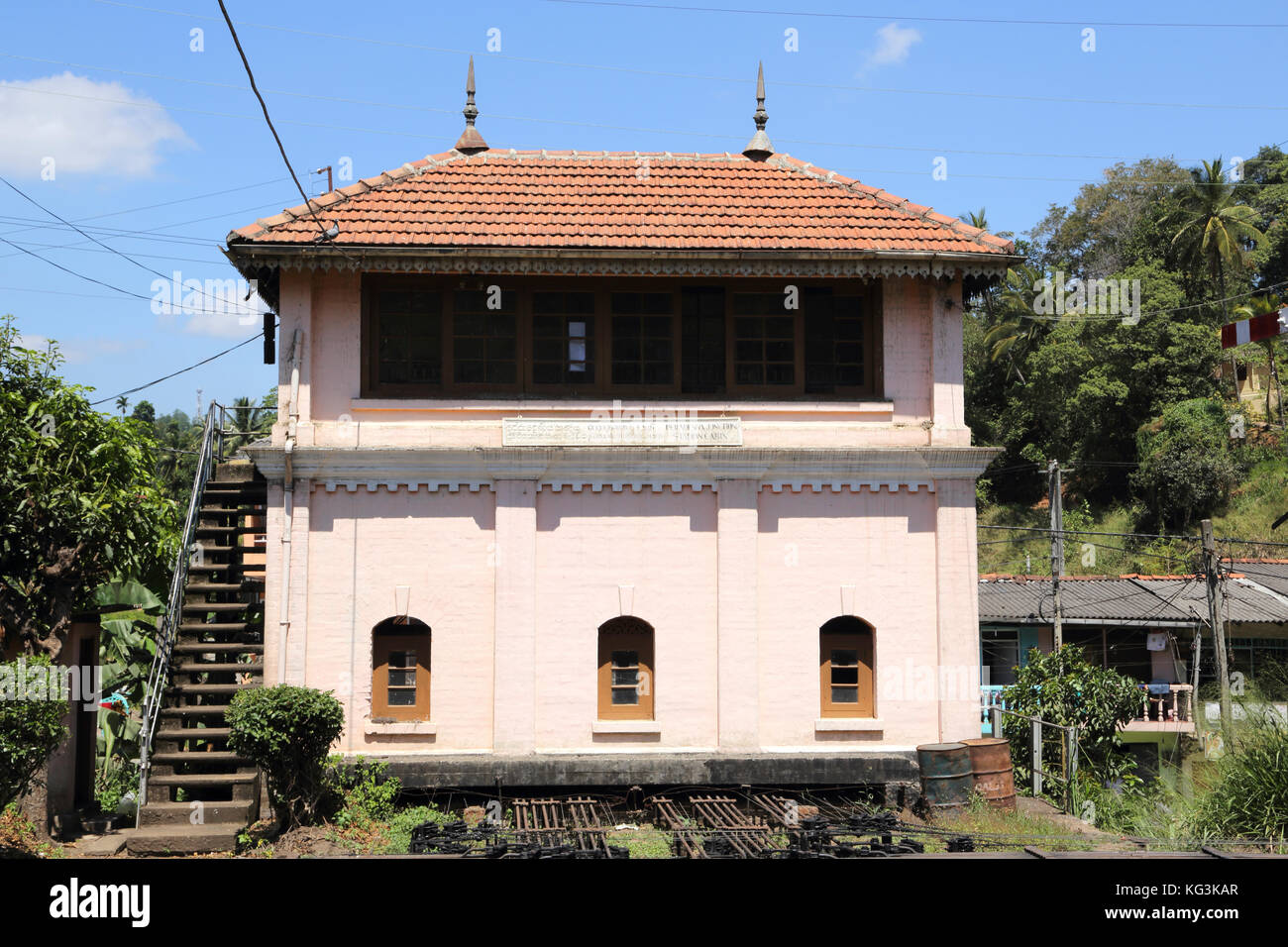 Peradeniya Junction Station Kandy Central Province Sri Lanka Station ...