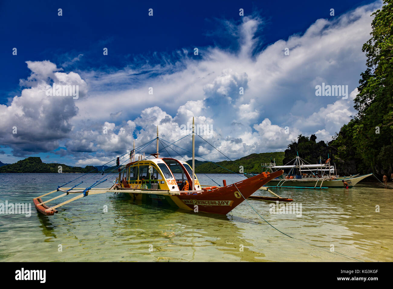Asia Philippines Palawan El Nido Entalula Island, one of the highlights ...