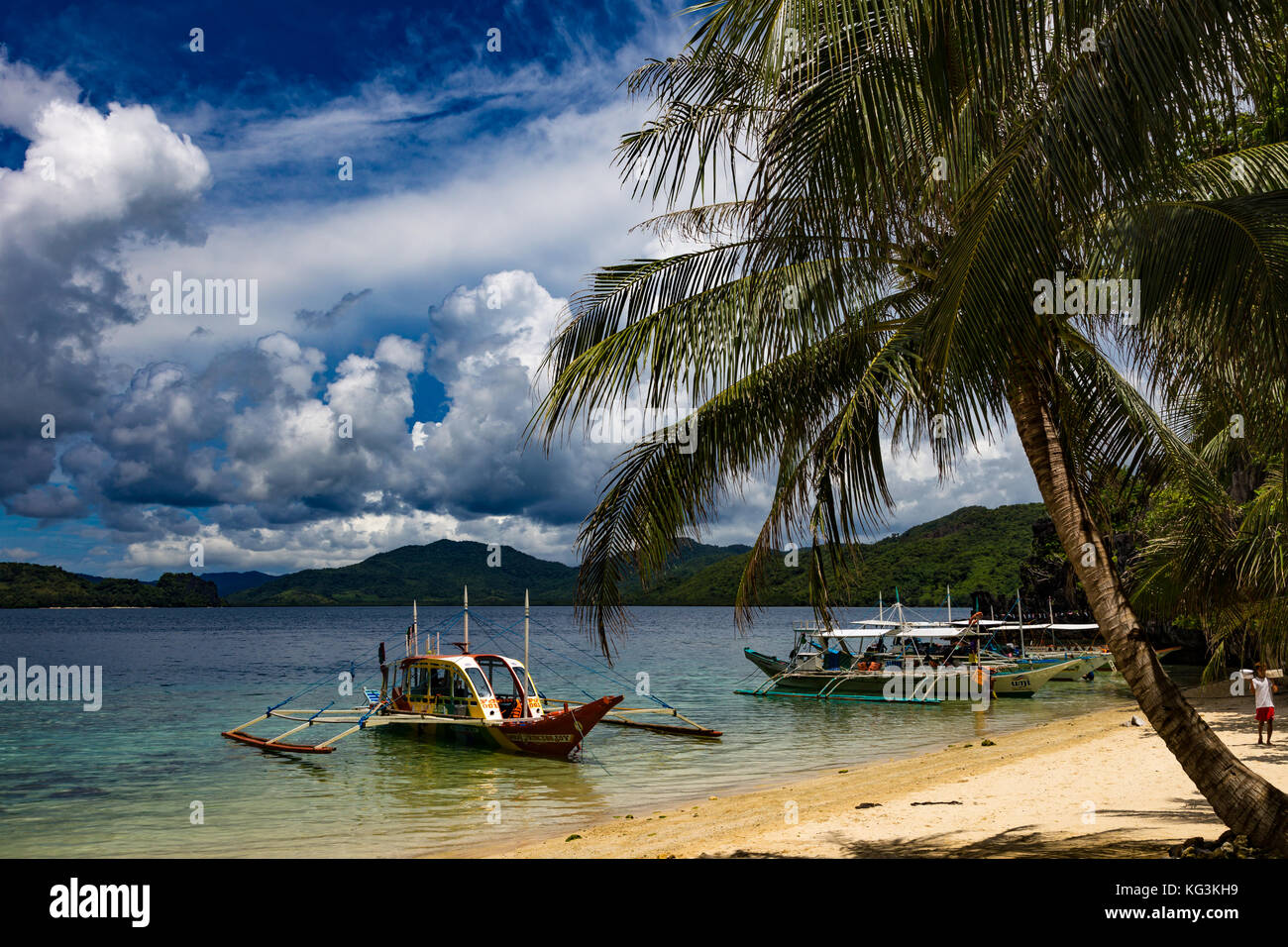 Asia Philippines Palawan El Nido Entalula Island, one of the highlights ...