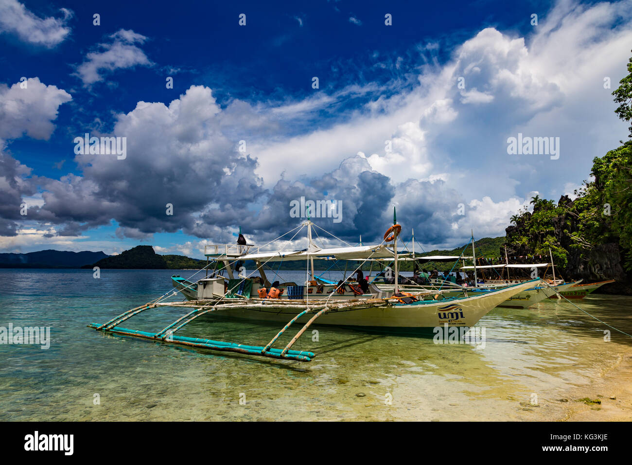 Asia Philippines Palawan El Nido Entalula Island, one of the highlights ...