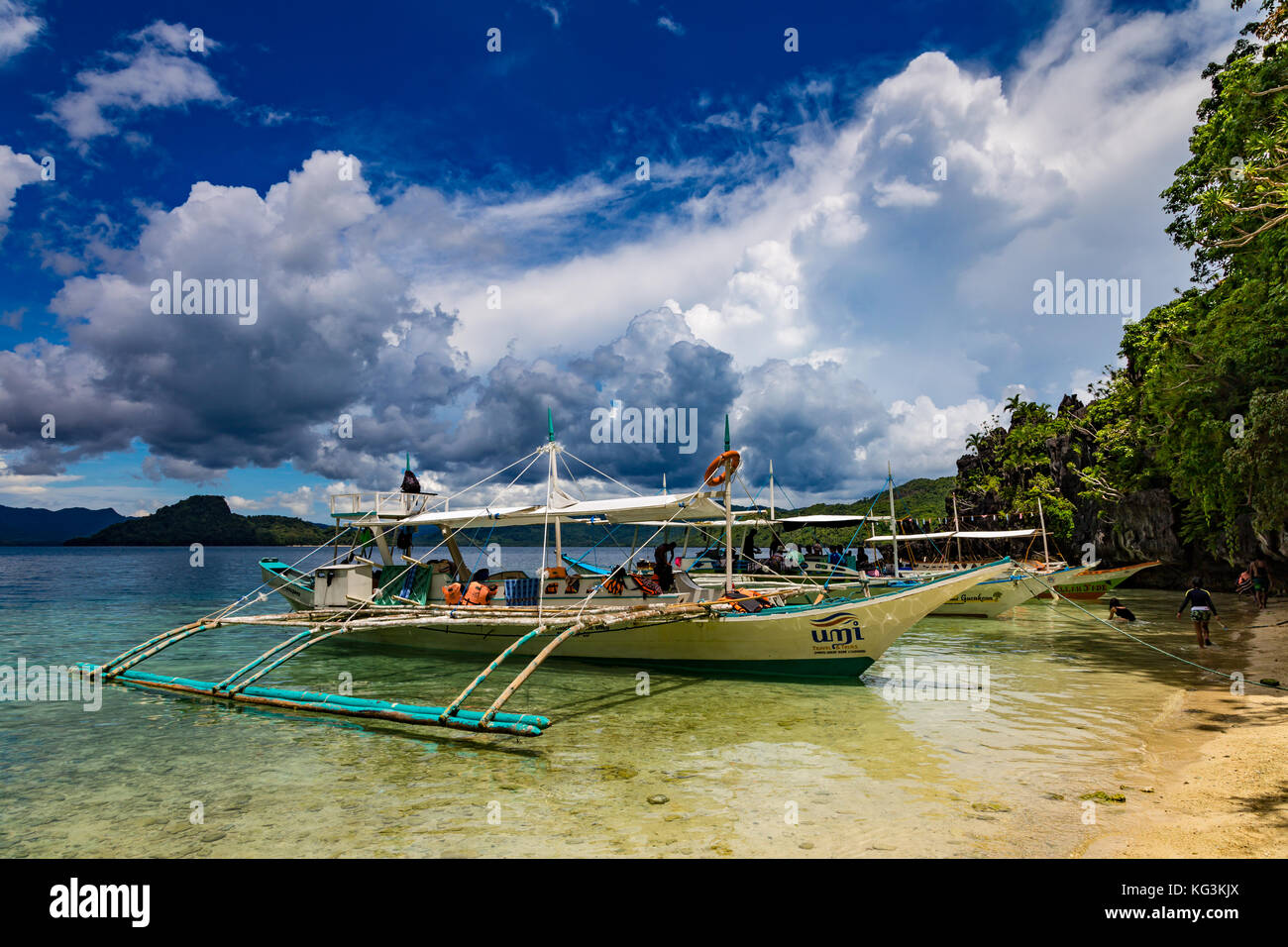 Asia Philippines Palawan El Nido Entalula Island, one of the highlights ...