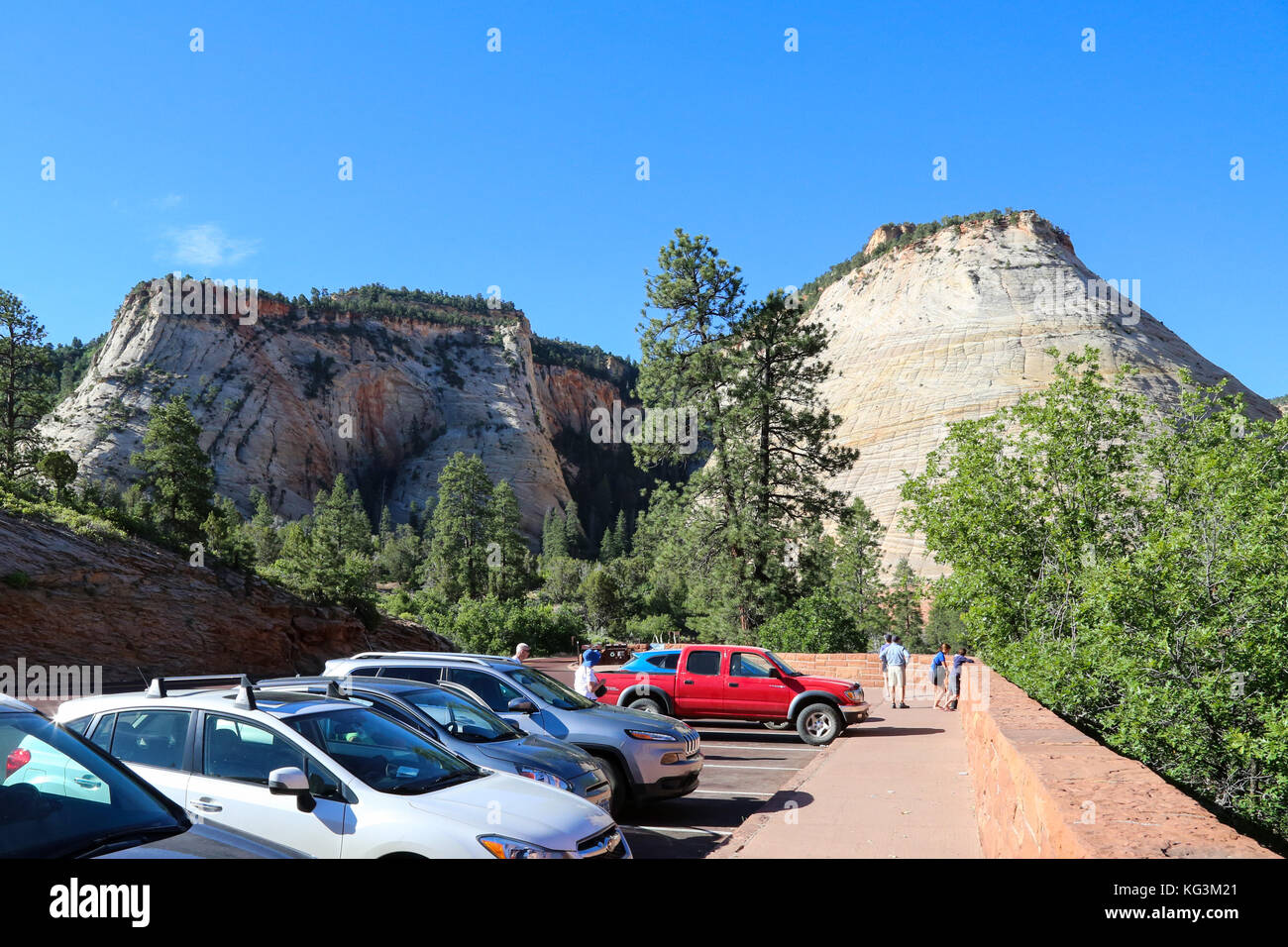 Checkerboard Mesa, Zion National Park Stock Photo - Alamy