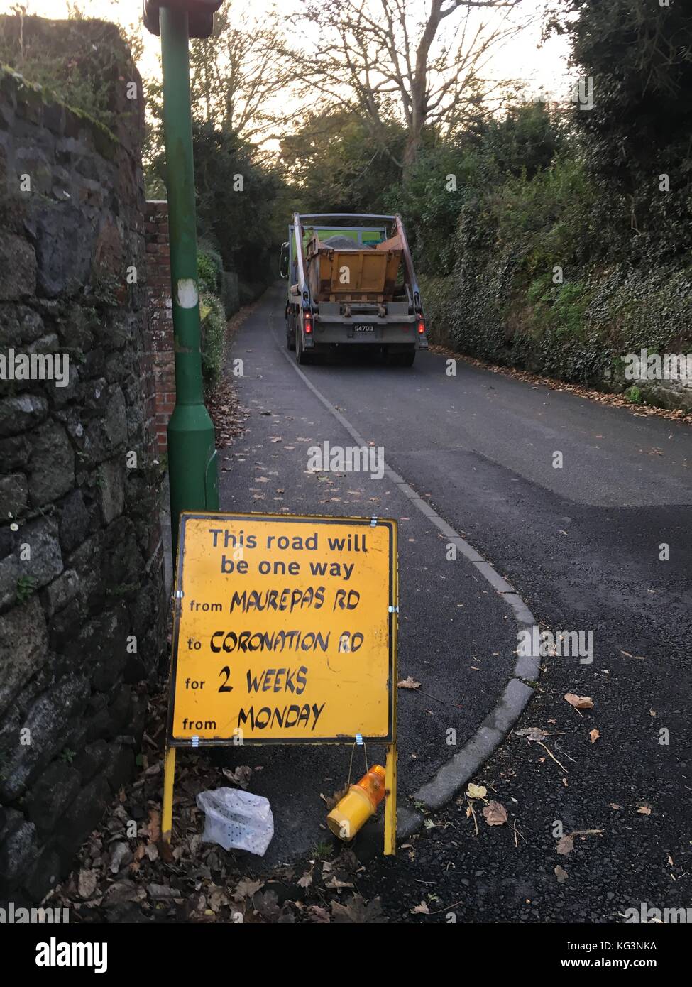 Road works delays hi-res stock photography and images - Alamy