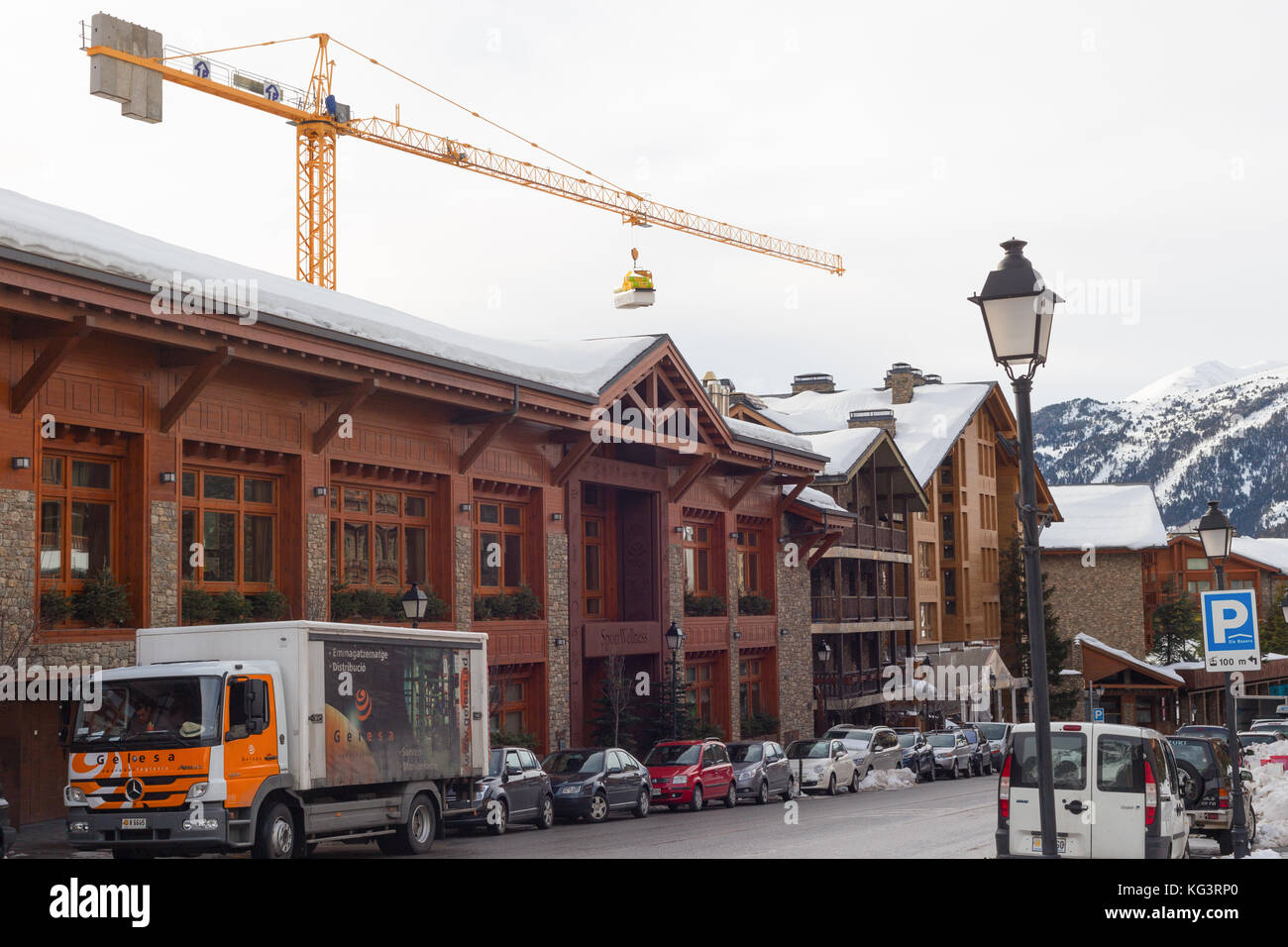 Soldeu ski resort hi-res stock photography and images - Alamy