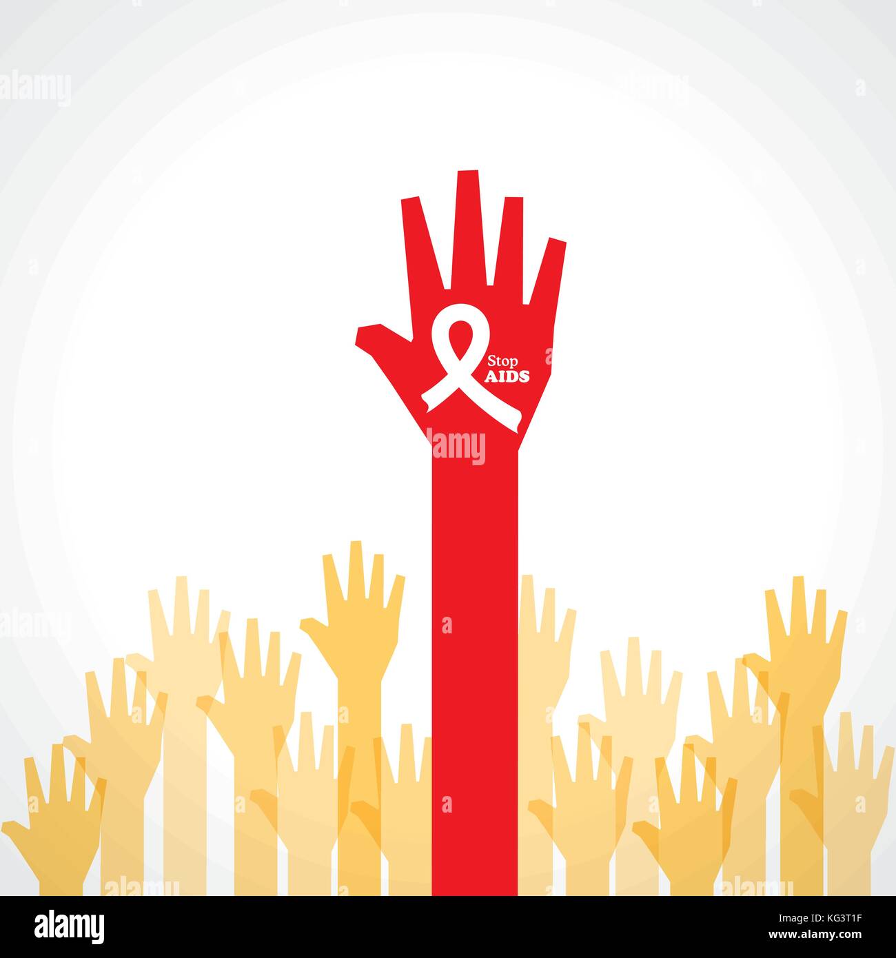Illustration of world AIDS day stock vector Stock Vector Image & Art ...