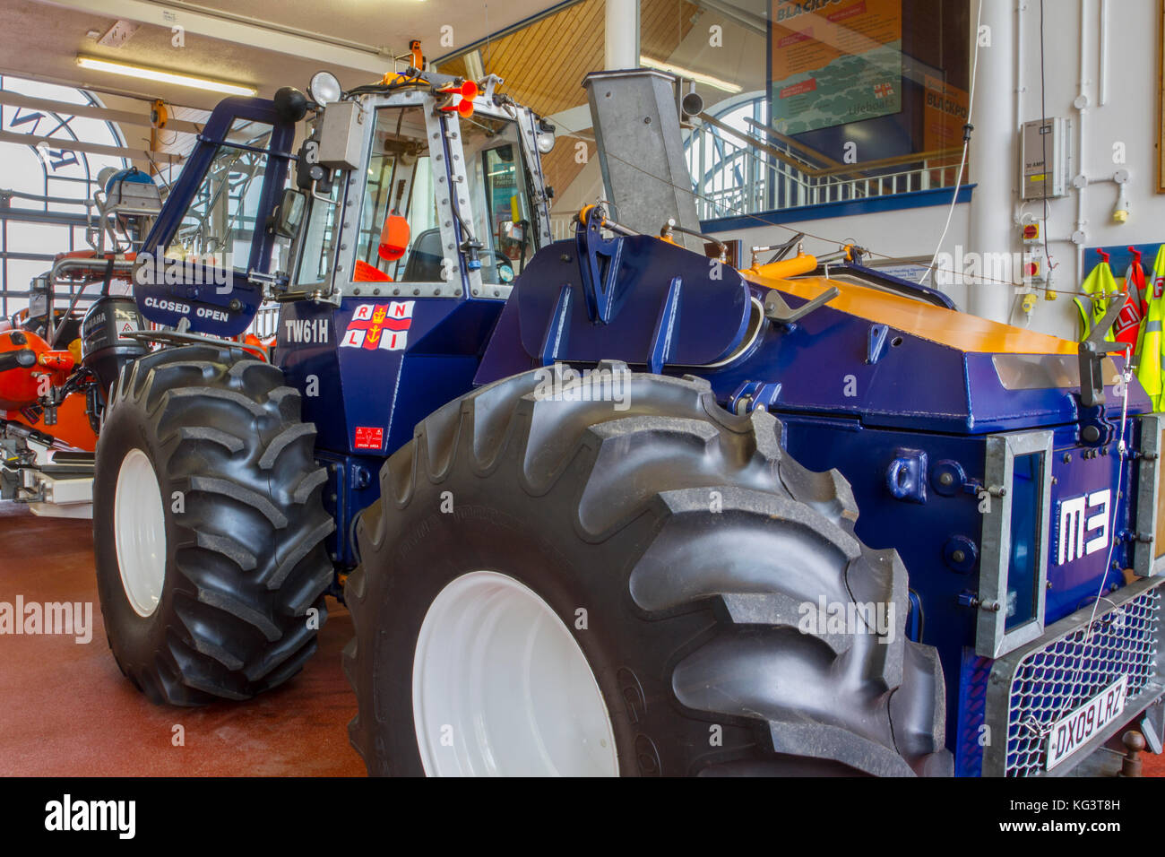 Talus M3 , specialised launch & recovery tractor, RNLI Blackpool, UK ...