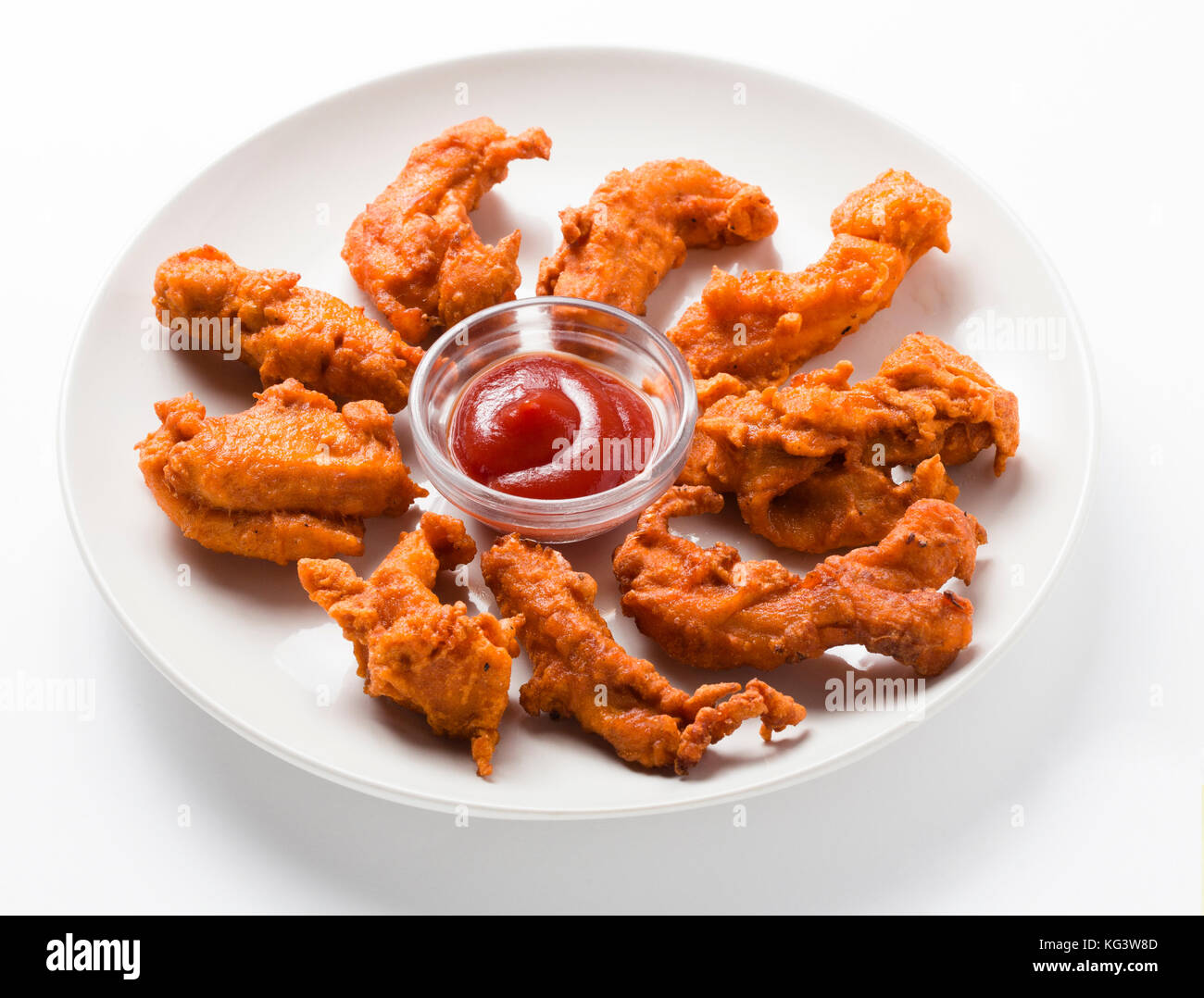 Pakoda Chicken pakoda Stock Photo - Alamy