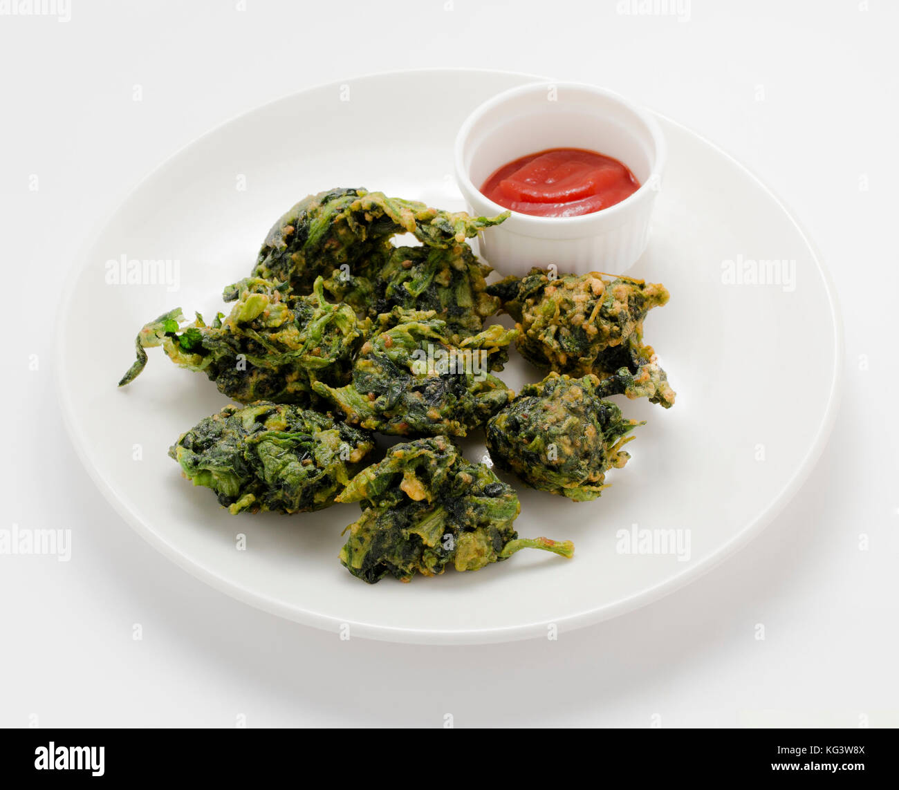Pakoda spinach pakoda Stock Photo - Alamy