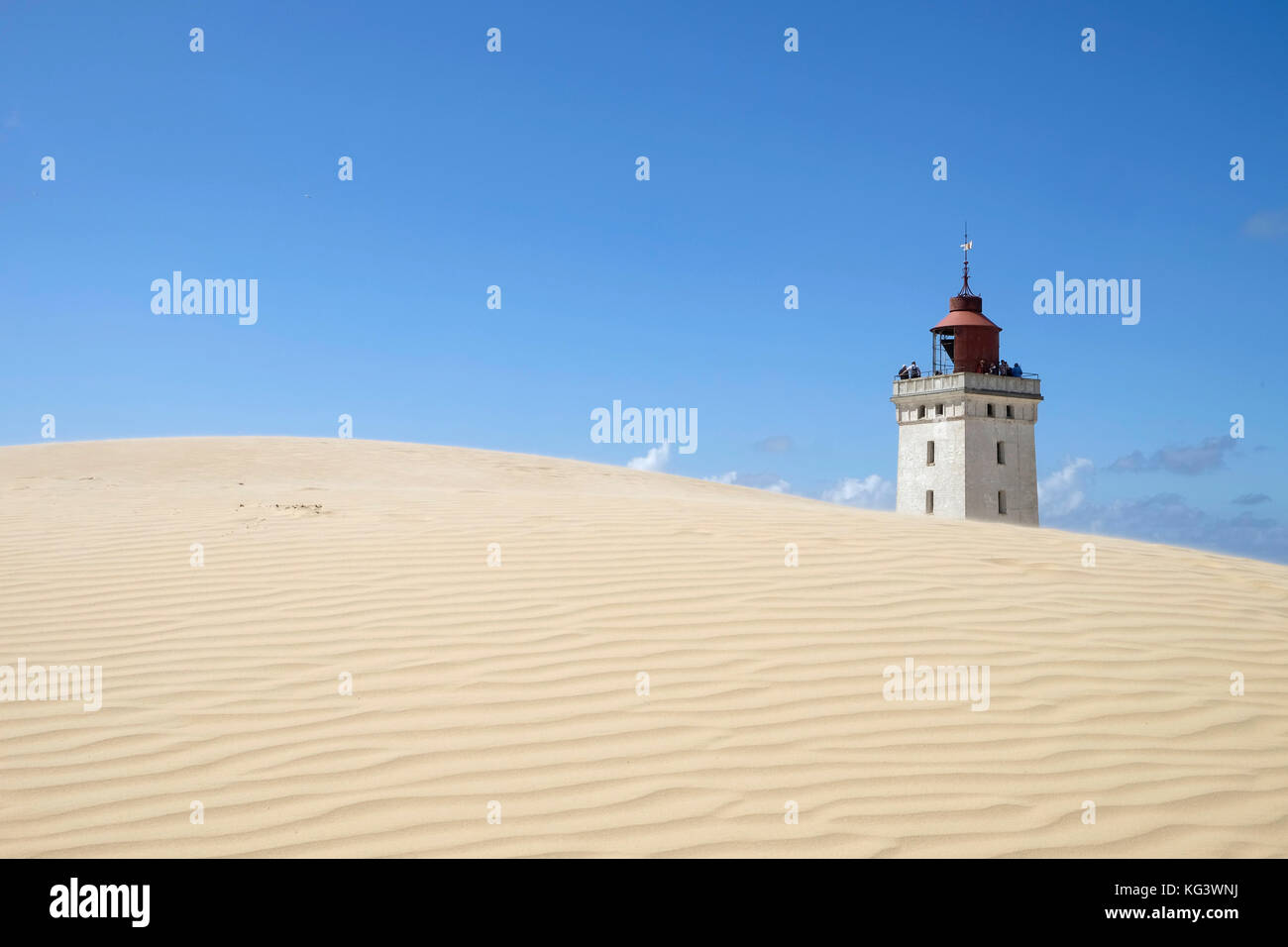 Denmark,Lonstrup,Rubjerg Knude lighthouse Stock Photo - Alamy