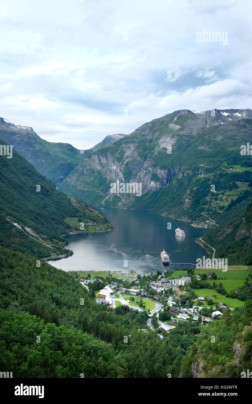 Geiranger geirangerfjord hi-res stock photography and images - Alamy