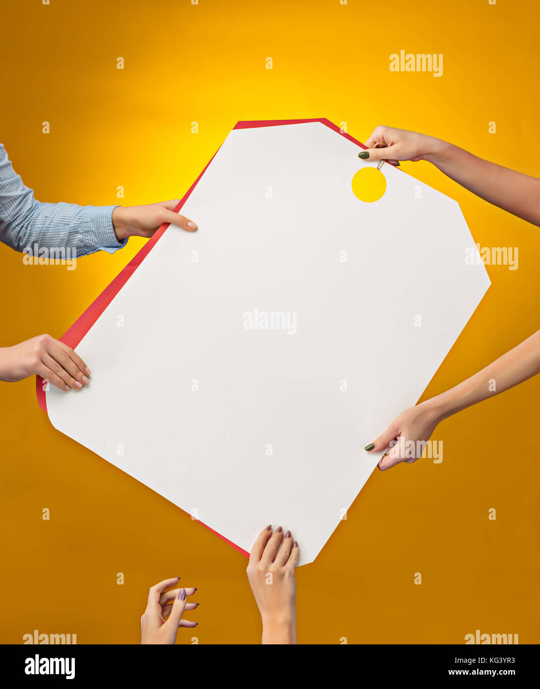 The label tag Stock Photo - Alamy