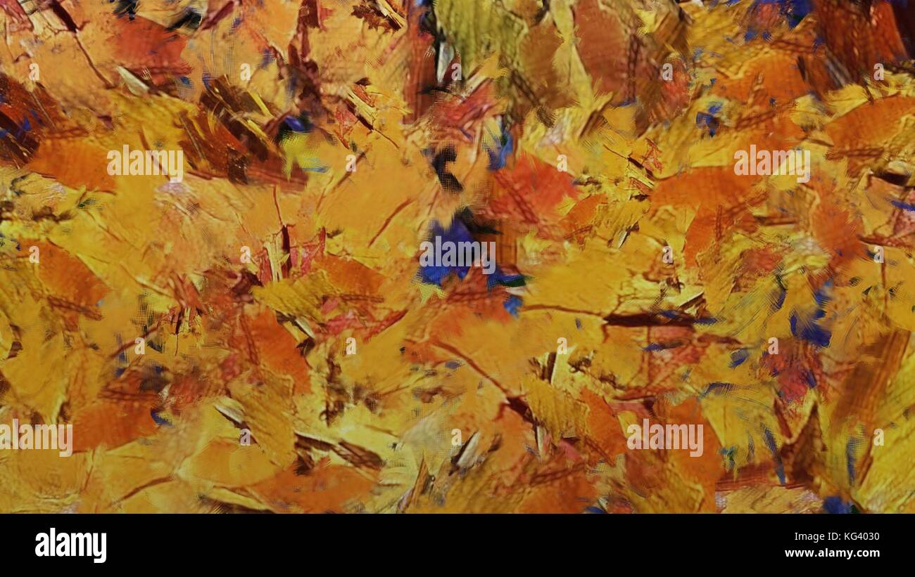 abstract background of wide brushstrokes of oil paint of different ...