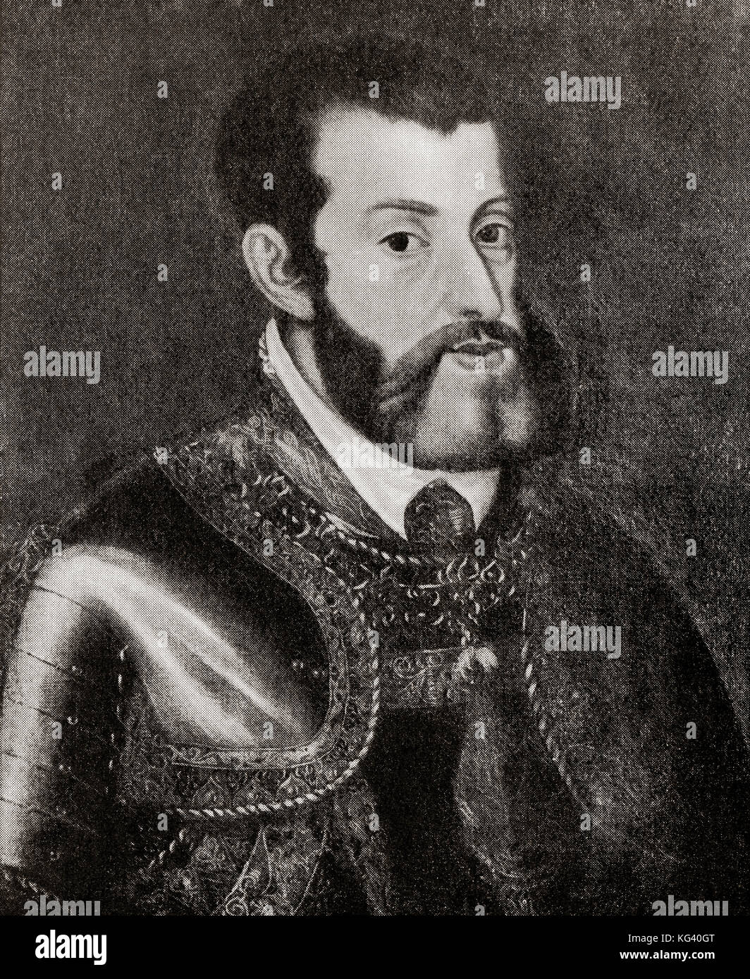 Charles V, 1500-1558. Holy Roman Emperor, King of Spain, King of the ...