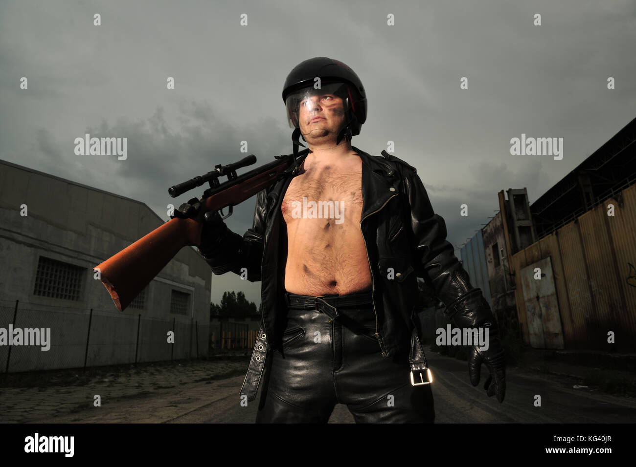 adult, aiming, armed, attractive, black, casual, caucasian, collar ...