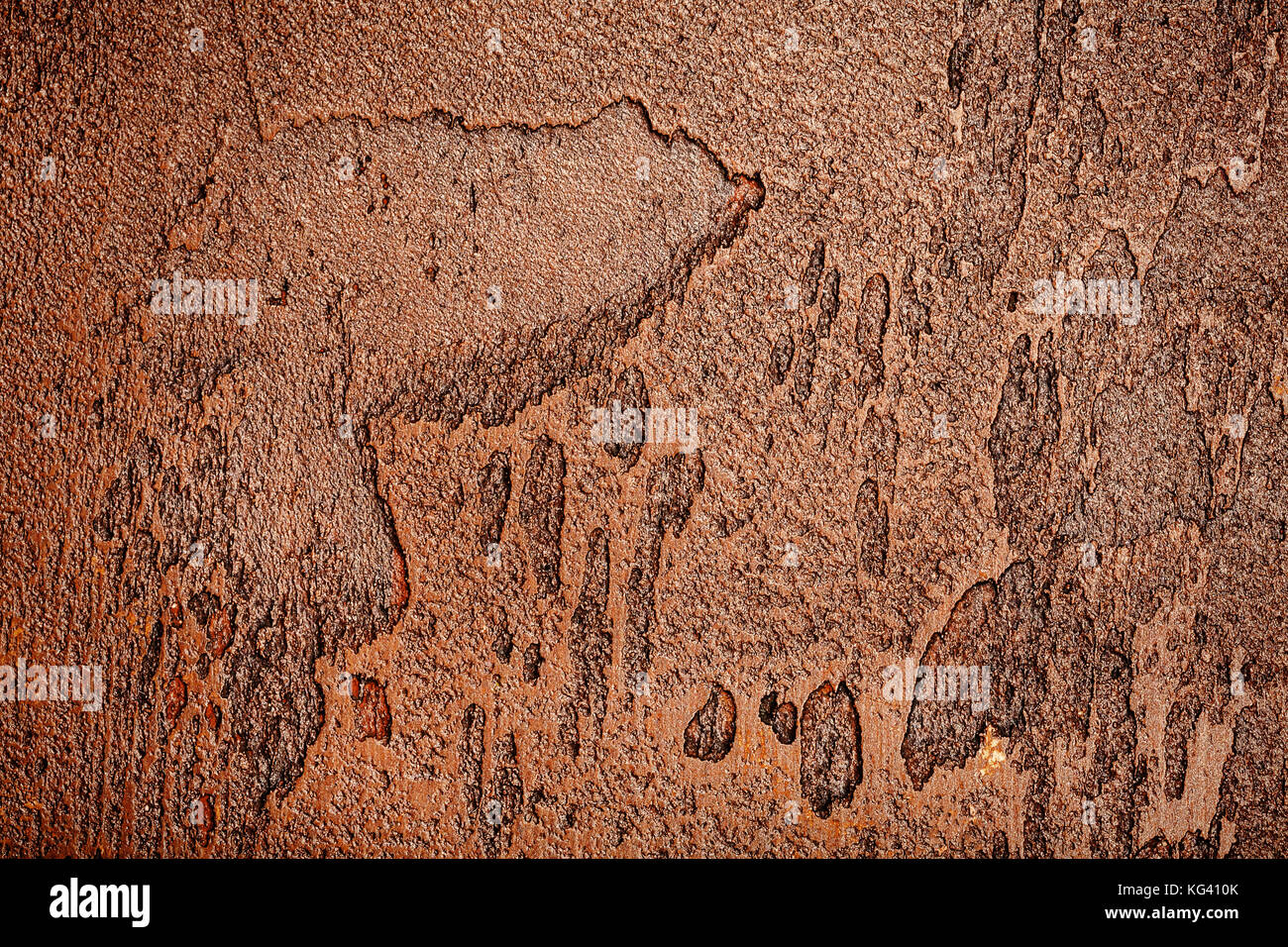 Brown bumpy wall stucco texture background Stock Photo - Alamy