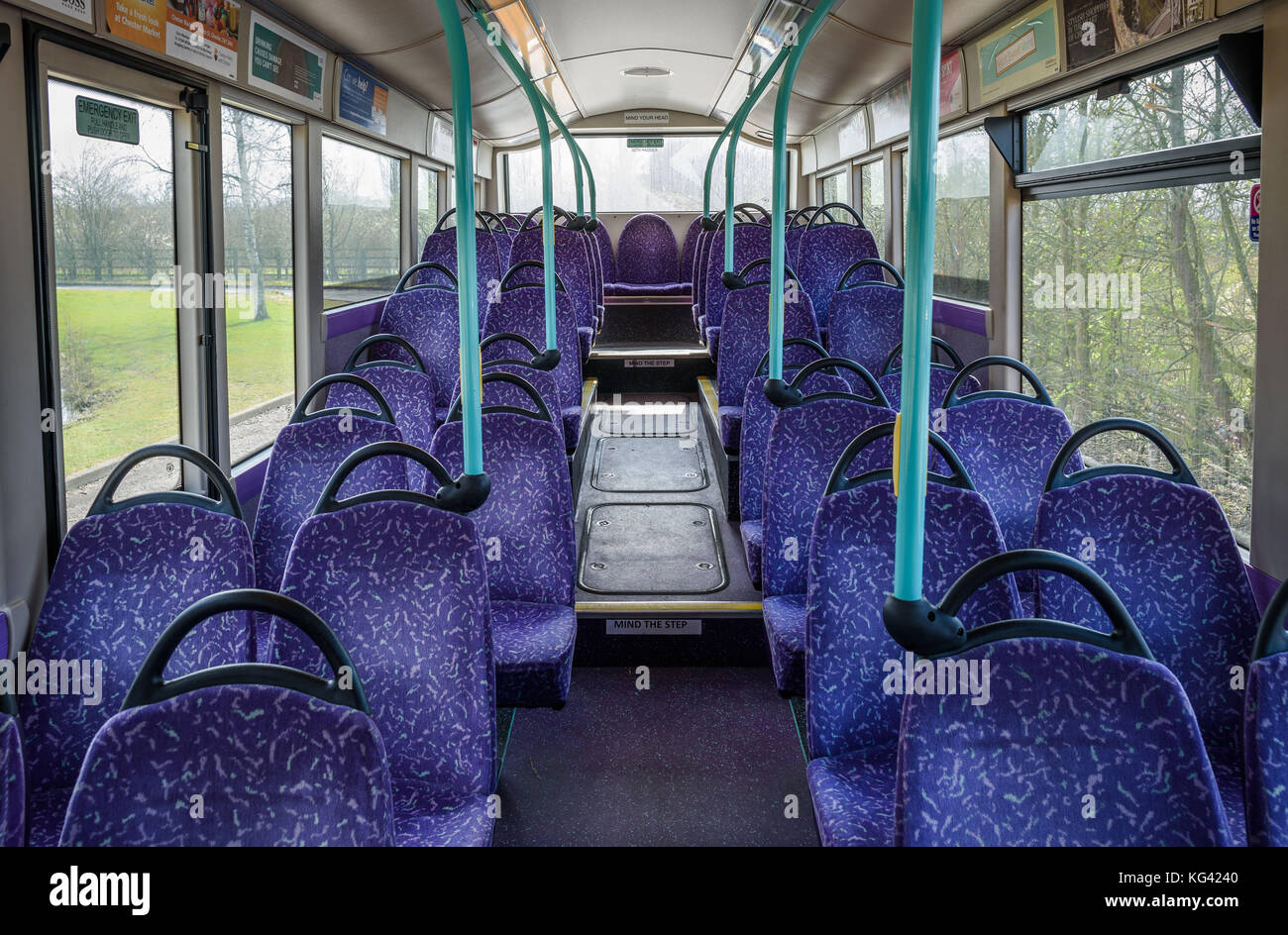 Bus empty seats hi-res stock photography and images - Alamy