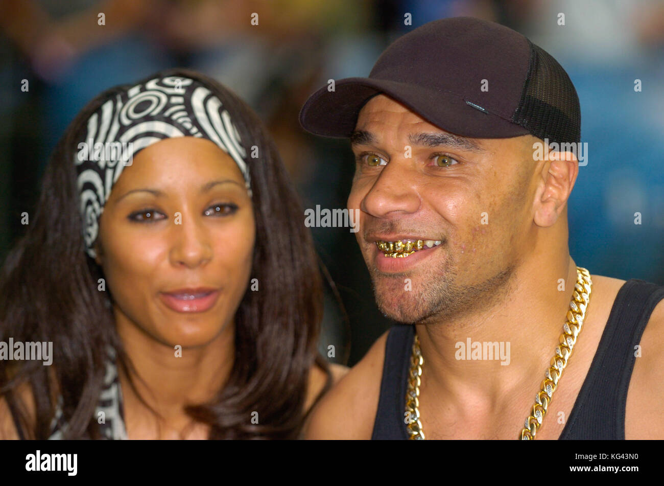 Goldie teeth hi-res stock photography and images - Alamy