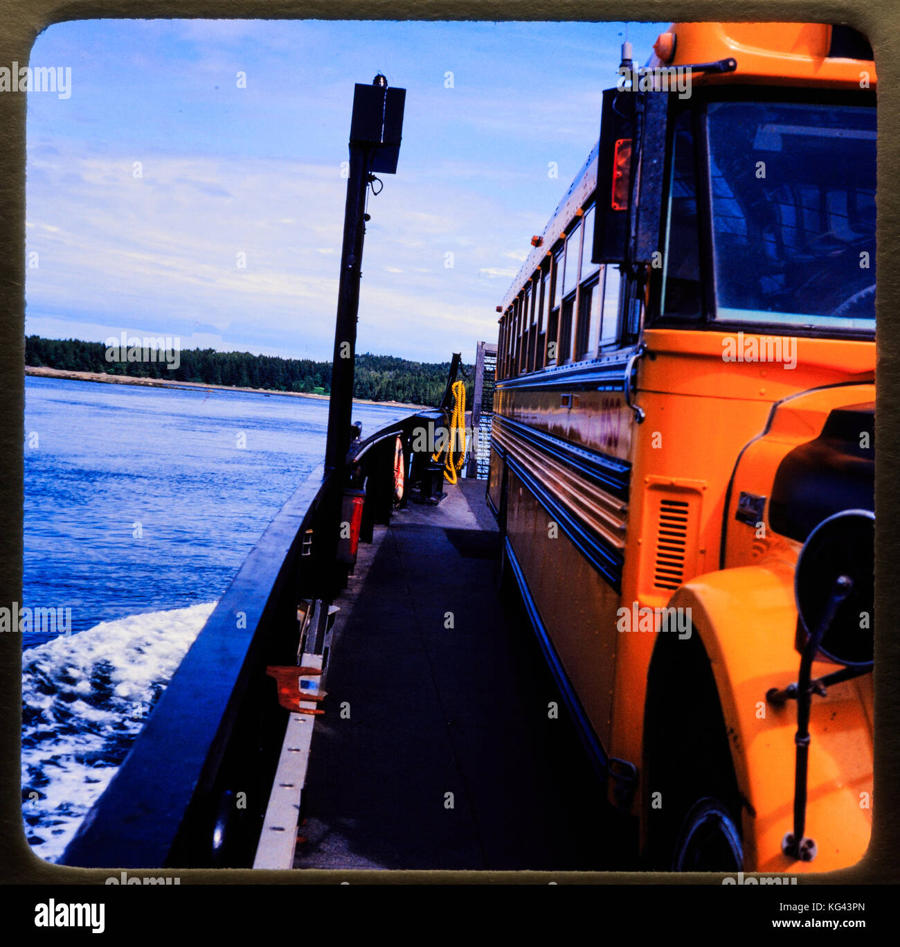 35 mm slides 1970's. Scenes from vacations, family outings Stock Photo ...