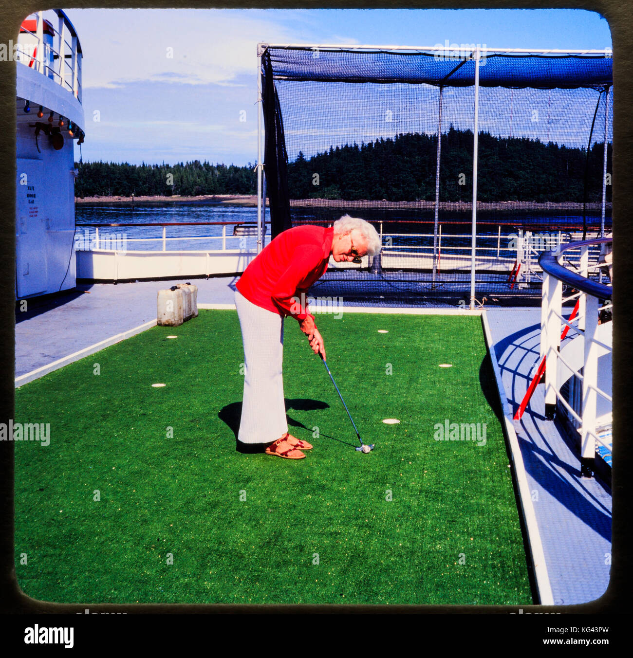 35 mm slides 1970's. Scenes from vacations, family outings Stock Photo ...