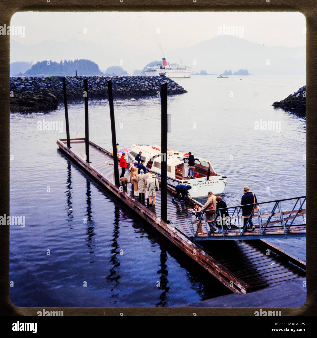 35 mm slides 1970's. Scenes from vacations, family outings Stock Photo ...