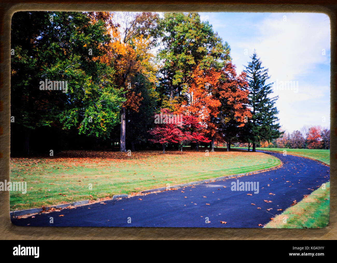 35 mm slides 1970's. Scenes from vacations, family outings Stock Photo ...