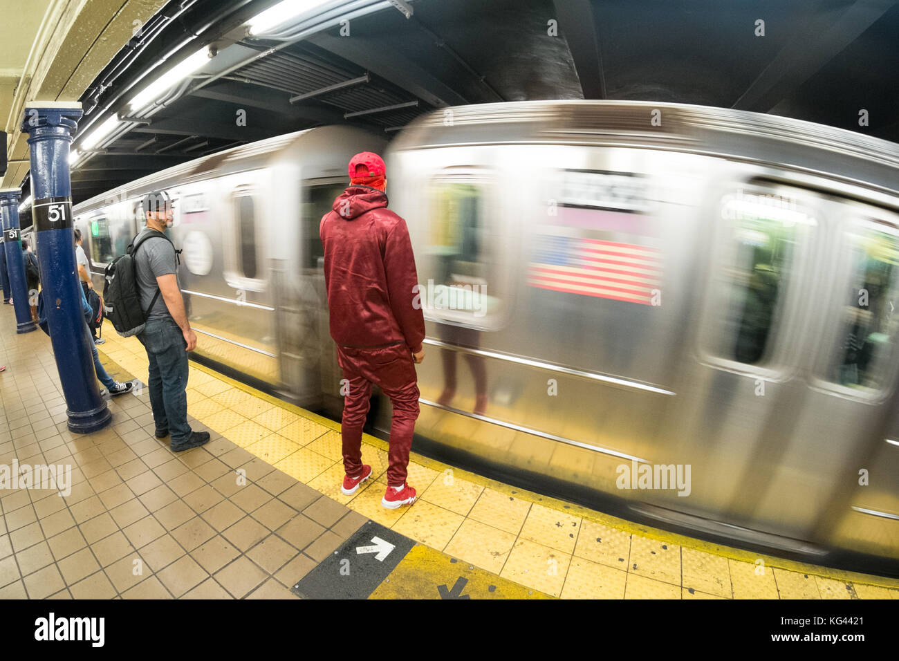 Lexington Avenue 51st Street subway station, New York City, United ...