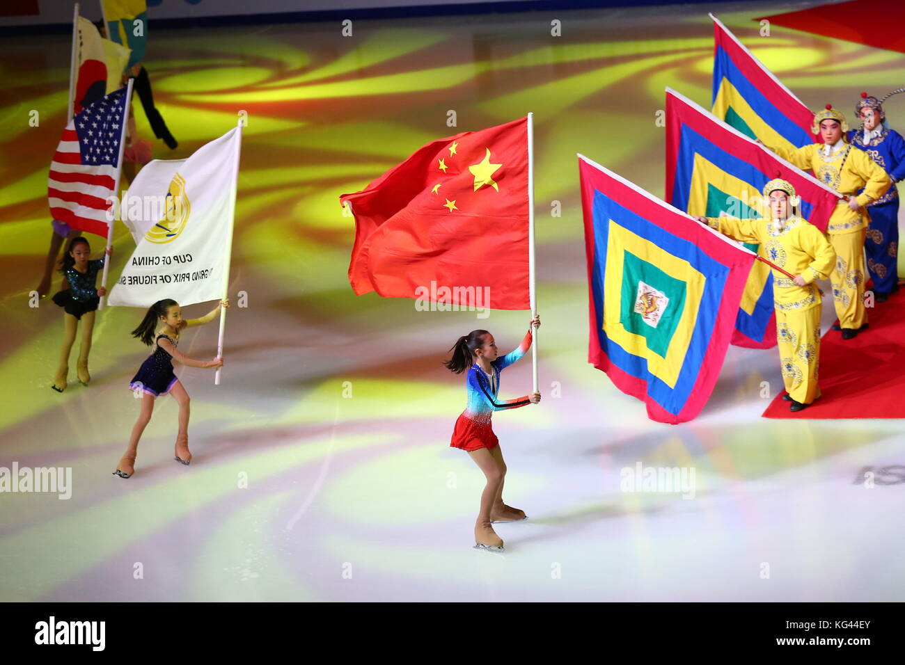 Cup of china isu grand prix of figure skating hi-res stock photography ...
