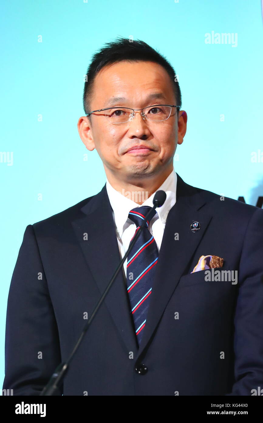 Tokyo, Japan. 2nd Nov, 2017. Koichi Murakami Rugby : Rugby World Cup 2019 Organising Committee ...