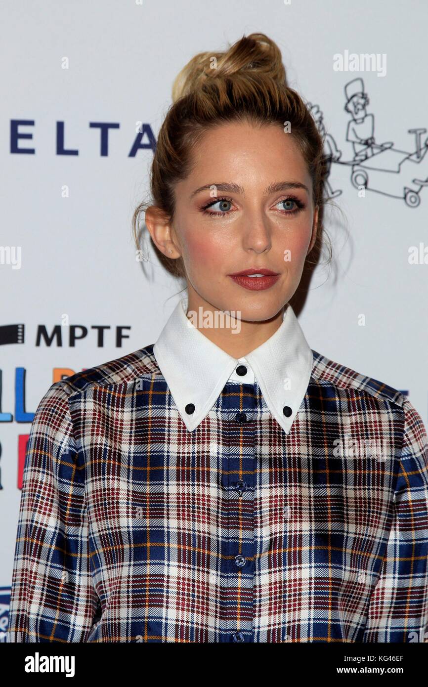 Hollywood, CA. 2nd Nov, 2017. Jessica Rothe at arrivals for 6th Annual ...