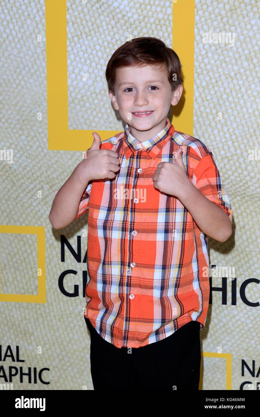 Brayden Scott at arrivals for National Geographic's THE LONG ROAD HOME ...