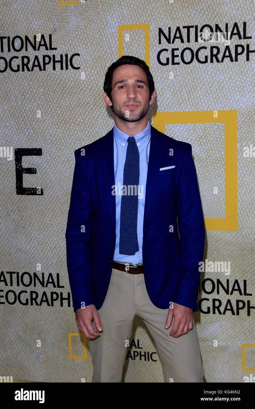Darius Homayoun at arrivals for National Geographic's THE LONG ROAD ...