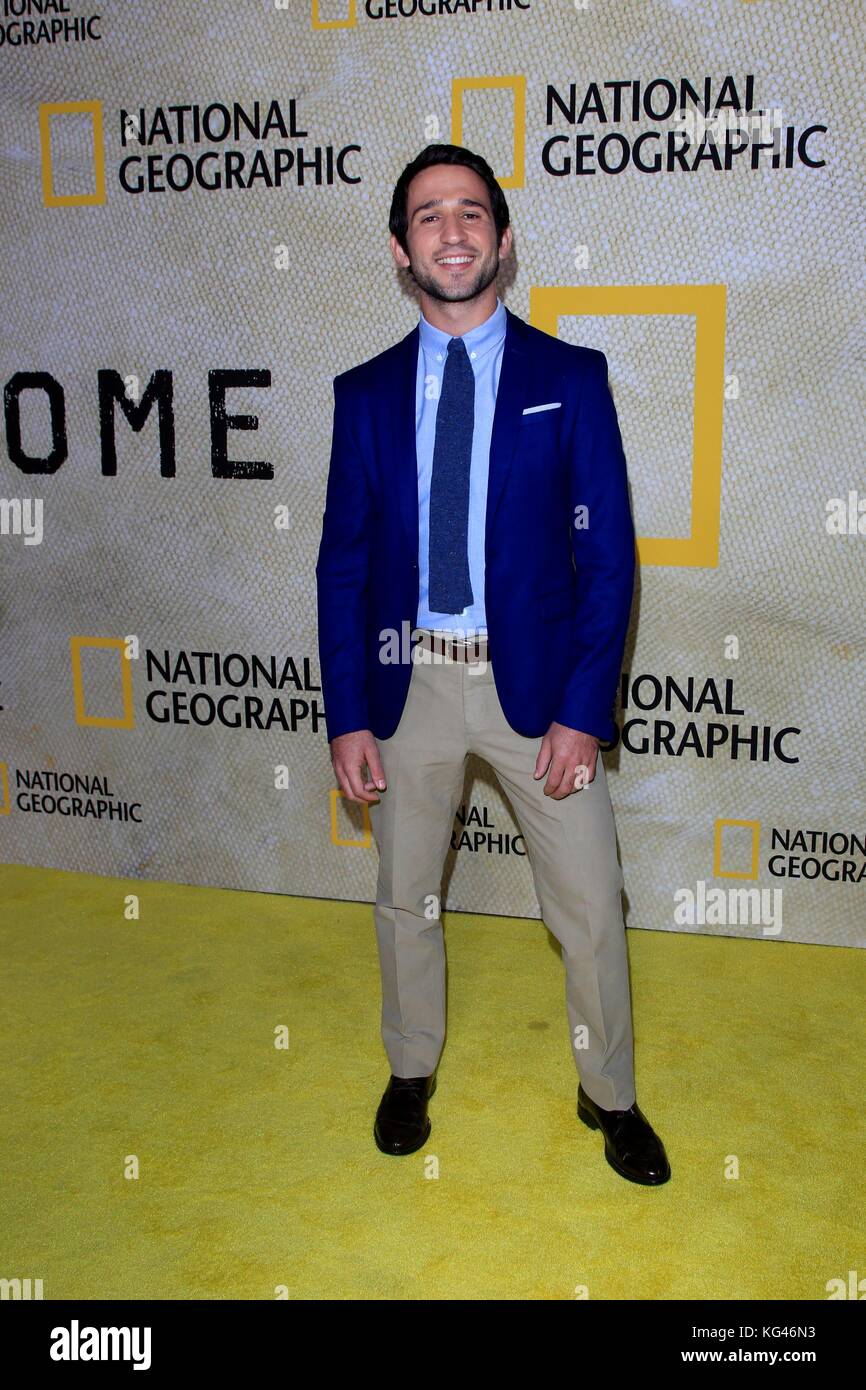 Darius Homayoun at arrivals for National Geographic's THE LONG ROAD ...