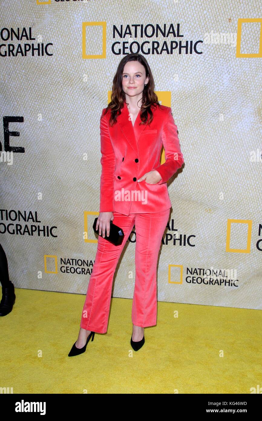 Sarah Ramos at arrivals for National Geographic's THE LONG ROAD HOME ...