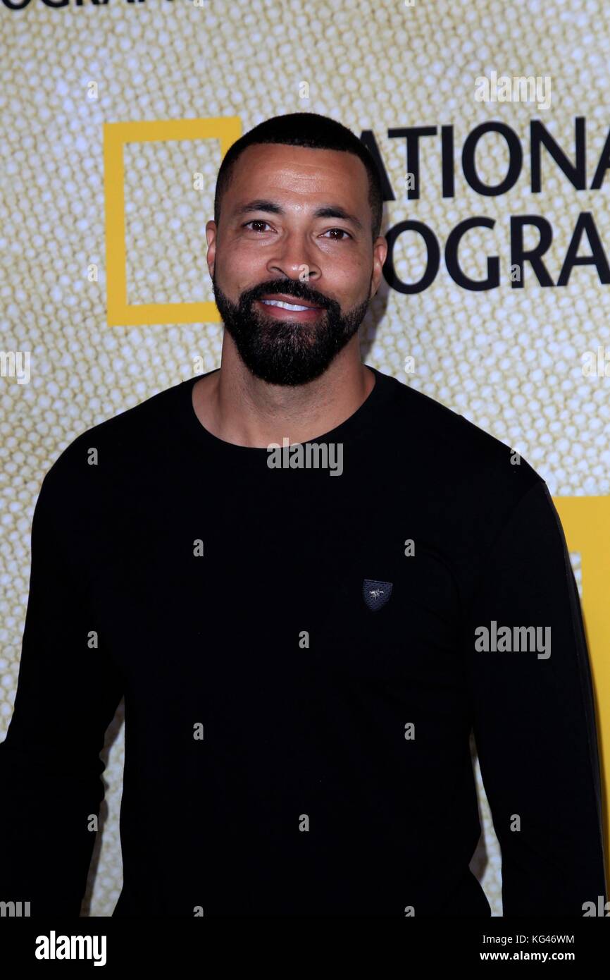 Timon Kyle Burrett at arrivals for National Geographic's THE LONG ROAD ...