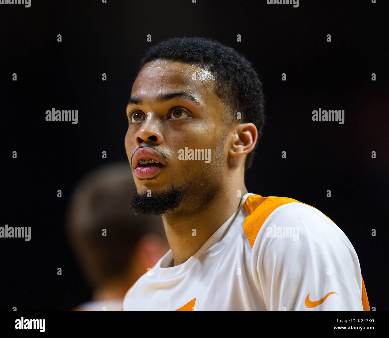 November 2, 2017: Lamonte Turner #1 of the Tennessee Volunteers before ...
