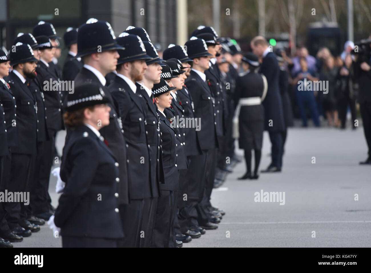 Hendon, London, UK. 3rd Nov, 2017. The Duke of Cambridge attends the ...