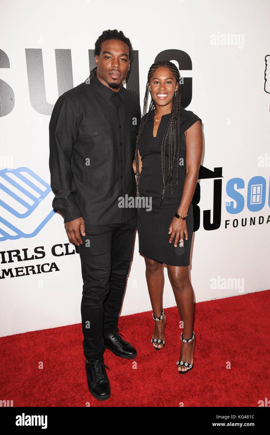 New York, NY, USA. 2nd Nov, 2017. J.T. Thomas, Morgan Corbitt at ...