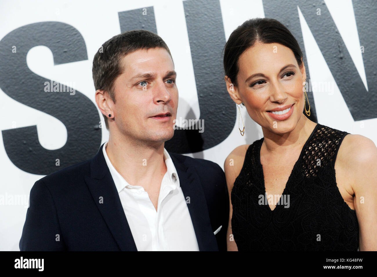 New York, USA. 02nd Nov, 2017. Rob Thomas and his wife Marisol Thomas ...