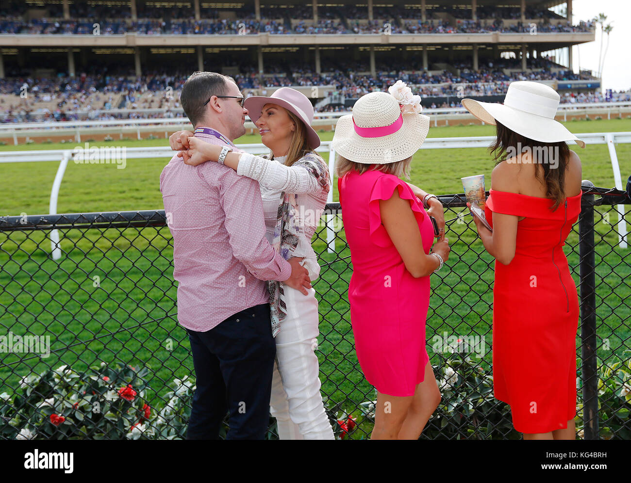 San Diego, California, USA. 3rd Nov, 2017. PAUL PHILLIPS, left, MAIA ...