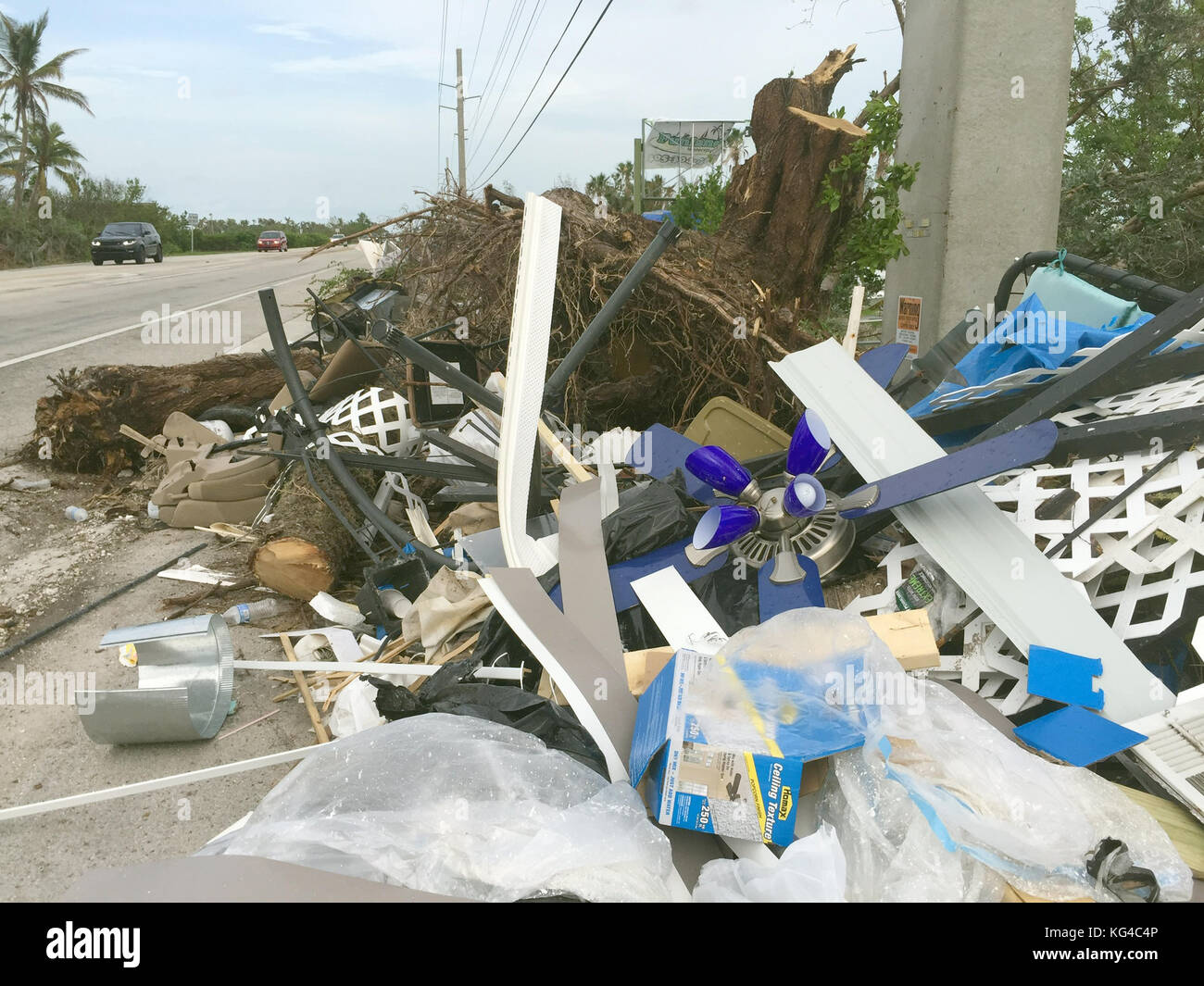 Florida keys hurricane damage hi-res stock photography and images - Alamy