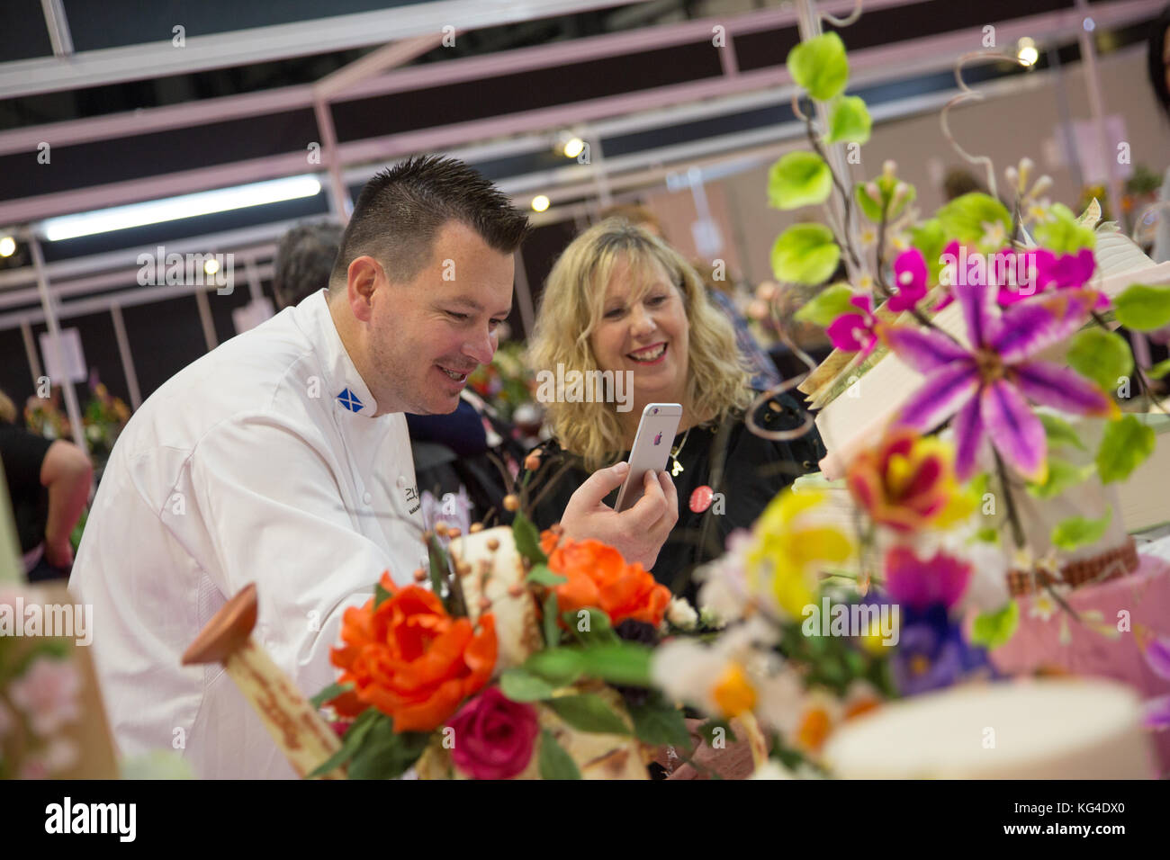 Birmingham, UK. 04th Nov, 2017. Judges handing out awards at Cake ...