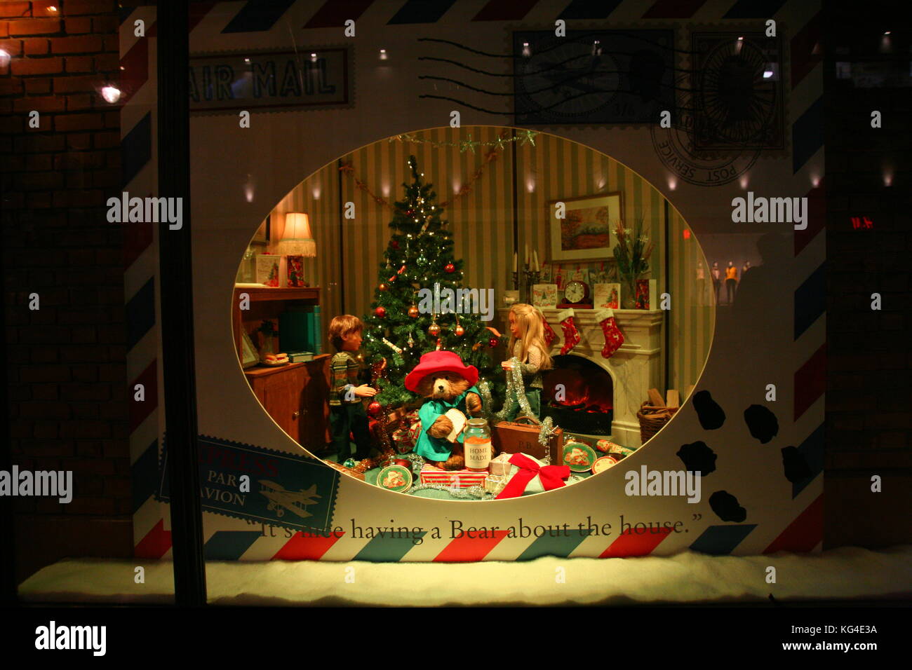 Christmas display fenwicks hi-res stock photography and images - Alamy