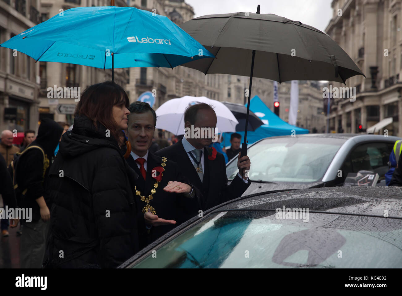 London, UK. 4th November, 2017. Councillor Ian Adams, The Lord Mayor of ...