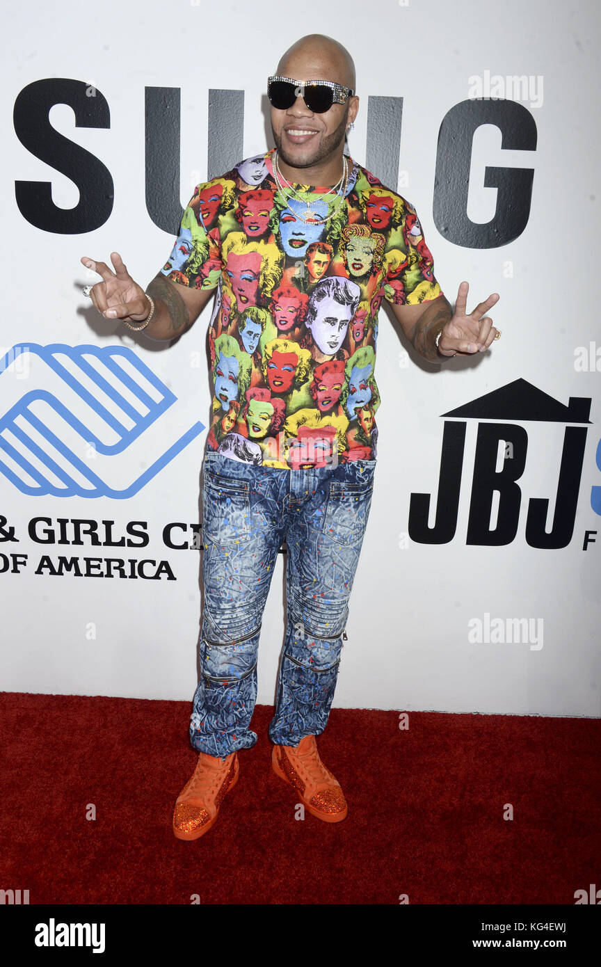 New York City. 2nd Nov, 2017. Flo Rida attends the 2017 Samsung Charity ...
