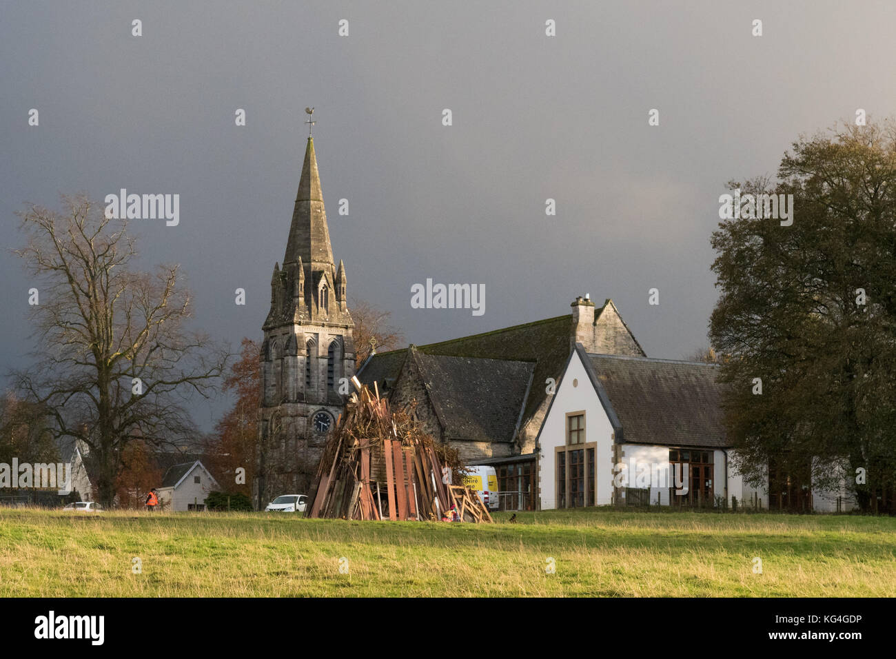 Killearn, Stirlingshire, Scotland, UK. 4th November, 2017. UK weather ...